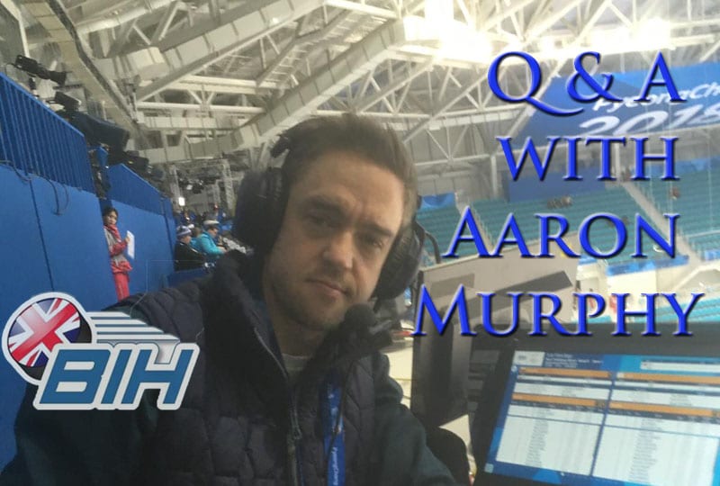 Q & A with Aaron Murphy - NHL, NIHL and noise | British Ice Hockey