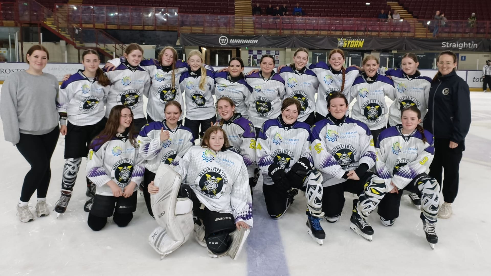Manchester Storm form historical partnership with Her Game Too ...